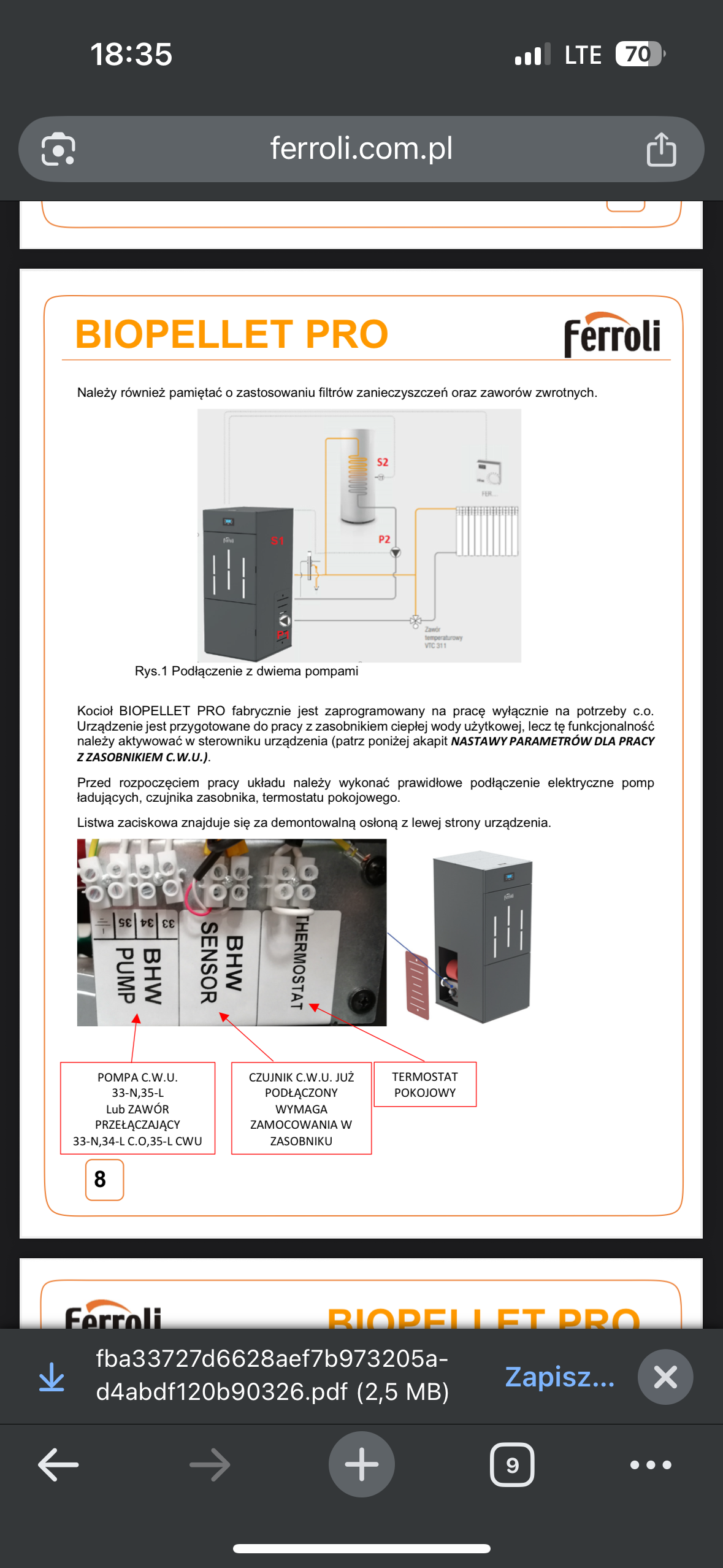 Ferroli 12kW – optymalne ustawienia pieca na pellet do podłogówki 90m2 ...