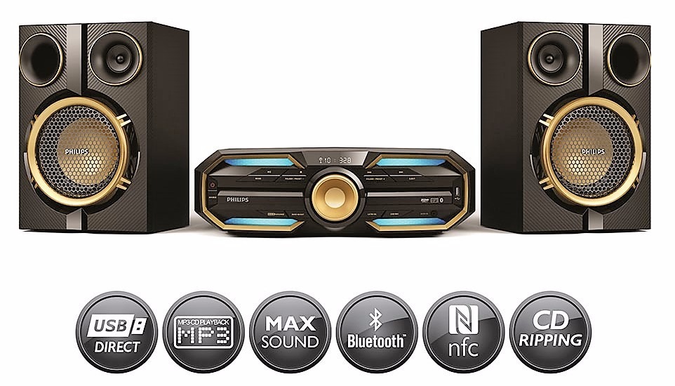 Jak dopasować zwrotnicę do kolumn z wieży Philips FX20?