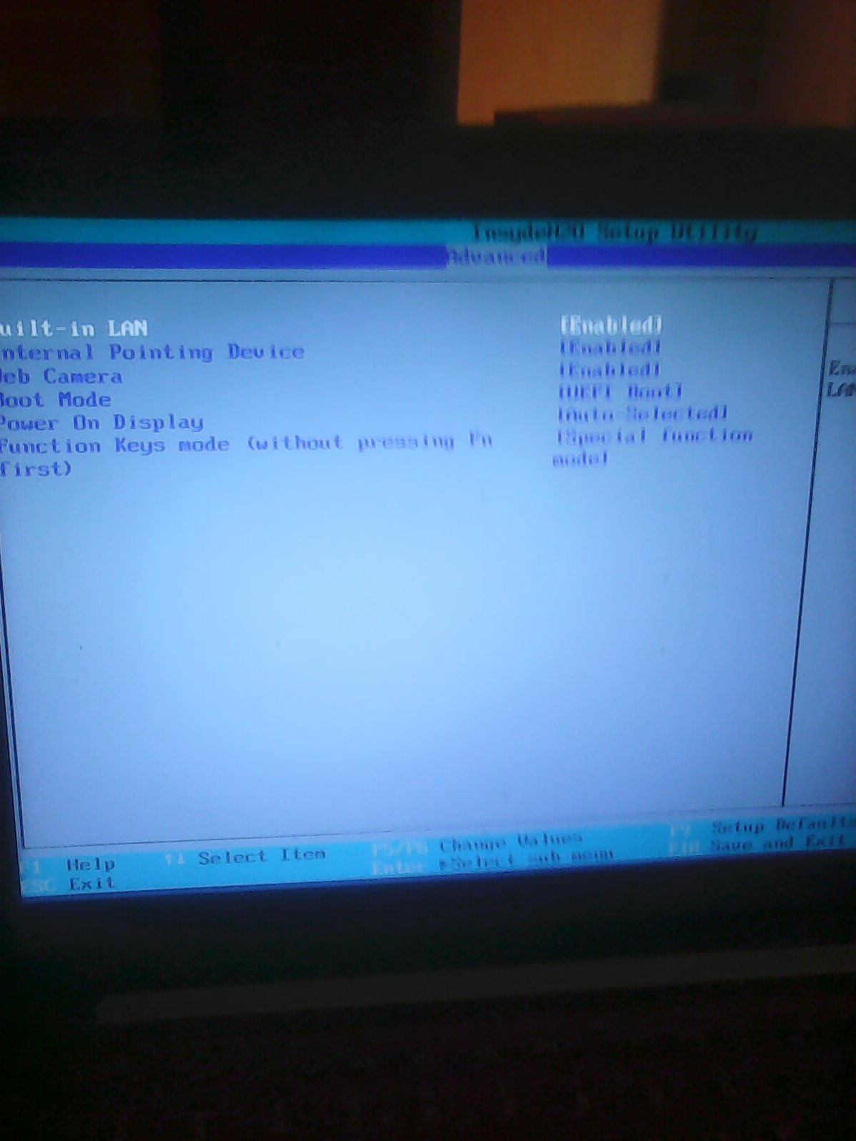 Toshiba C55-A-1JL - Brak bootowania w Win8.1 bios insyde H20 rev.37