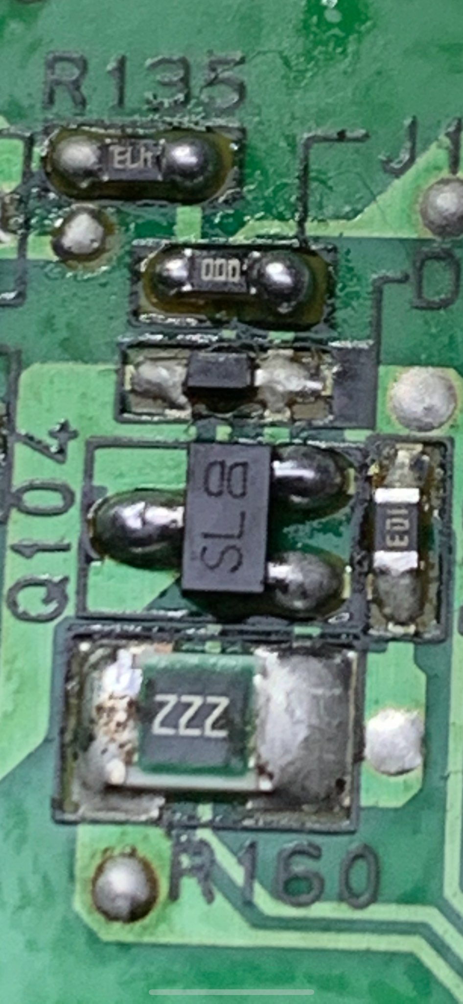 Informacje o tranzystorze Q104 marki SL DD - elektroda.pl