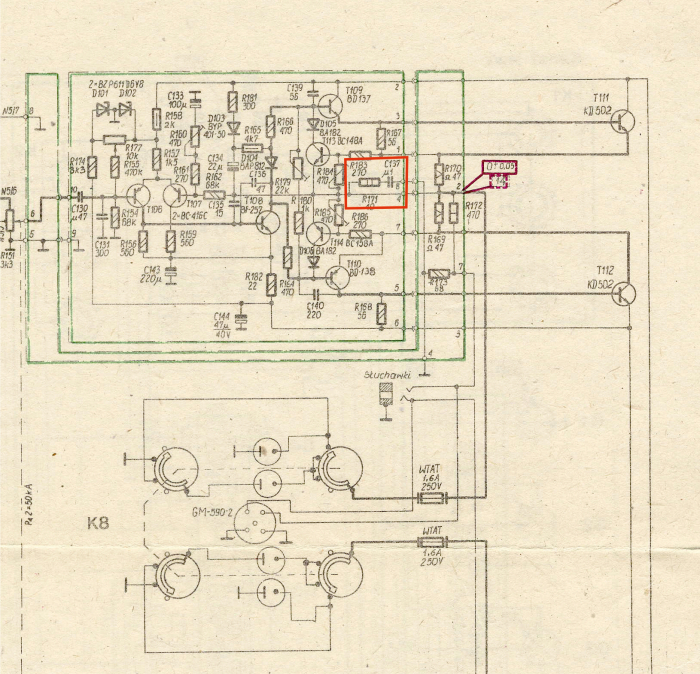 [Rozwiązano] Wzmacniacz WS-303: wymiana kondensatorów elektrolitycznych ...