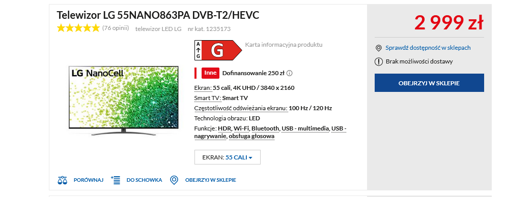 Philips 55PUS9206 czy Sony 55x85j: Porównanie i rekomendacje w budżecie do 3500 zł