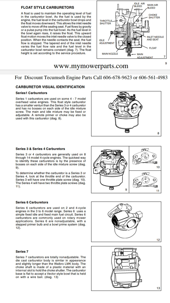 Regulacja gaźnika w silniku Tecumseh OHV135 13.5hp - procedura i wskazówki