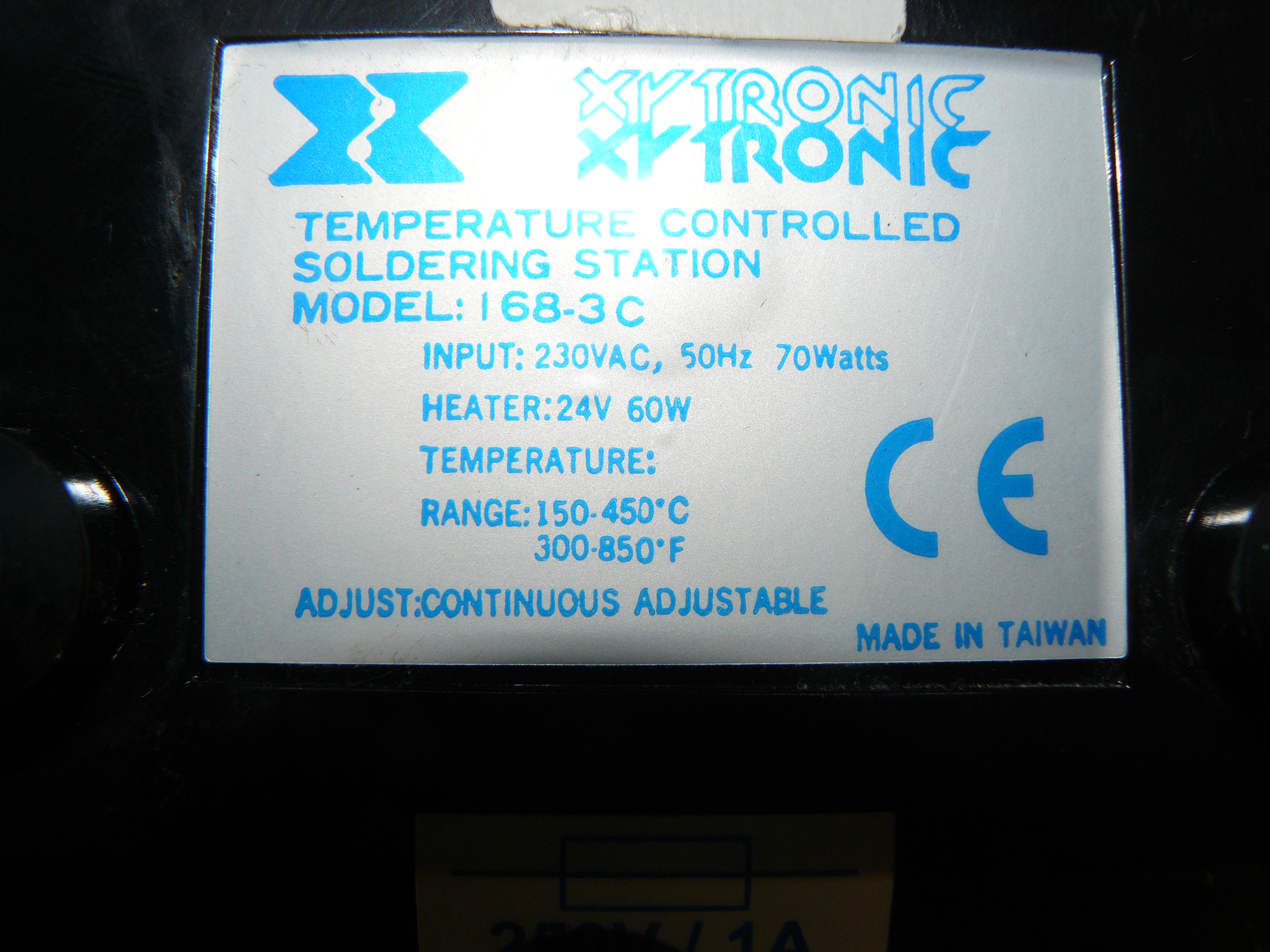 [Sprzedam] Sprzedam stację lutowniczą Xytronic 168-3C