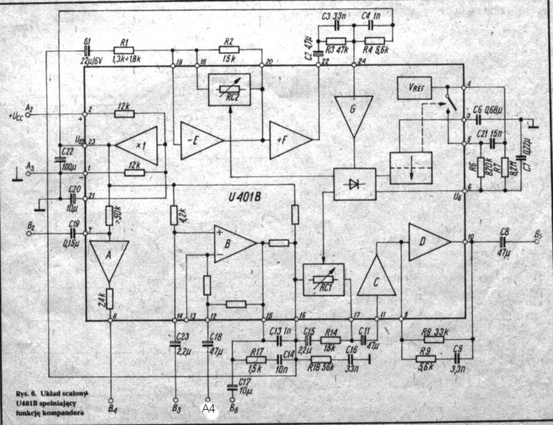 TKF U401B Telefunken – gdzie znaleźć schemat aplikacyjny do Recorder ...