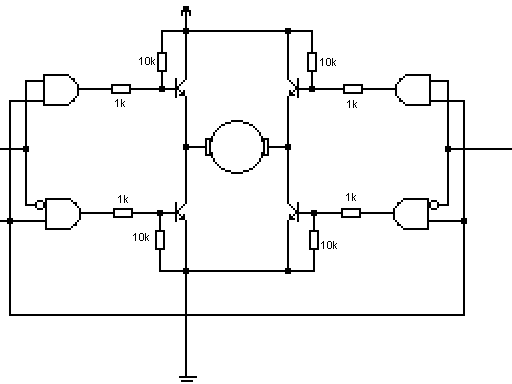 Sterowanie silnikiem krokowym 5A na fazę - mostek H na tranzystorach