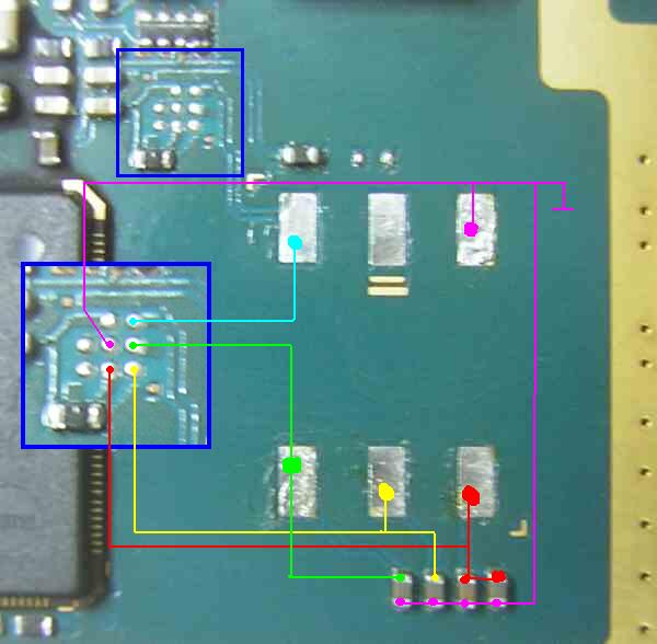 Nokia 2600 po zalaniu nie widzi karty sim i ma wyrwany pad