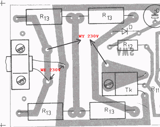 Podłączenie tranzystora PNP BC177 w wyłączniku akustycznym światła z ...