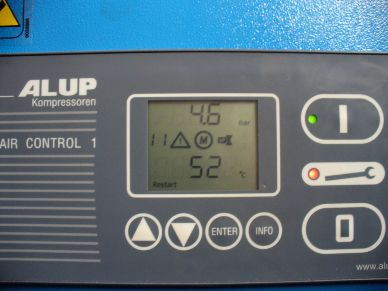 Instrukcja sterowania kompresorem ALUP VARIO z panelem AIR CONTROL 1