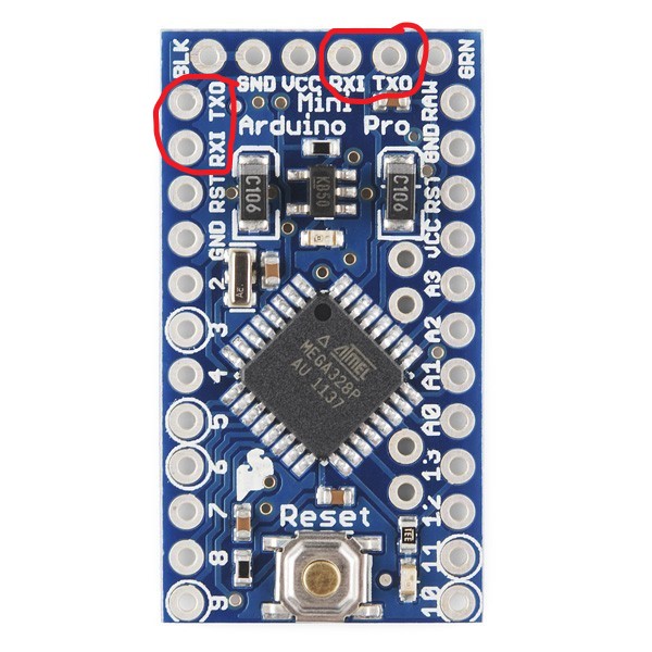 [Rozwiązano] Arduino Pro Mini i jednoczesne użycie portów serial Tx0 ...