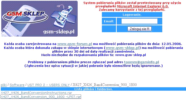 Samsung X427... taki ... amerykański, jak przestroić?
