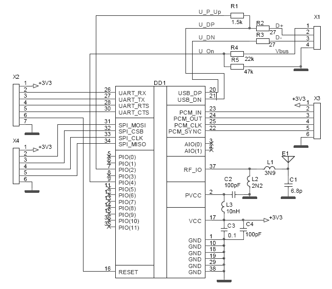 Jak podłączyć moduł BTM-222 jako urządzenie USB? - elektroda.pl