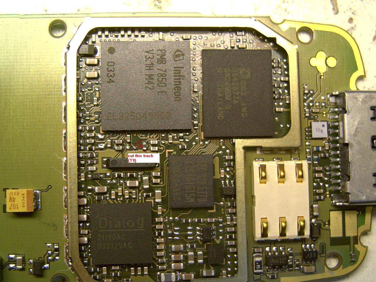 Test point w C60. Czy ma ktoś schemat jak przeciąć?