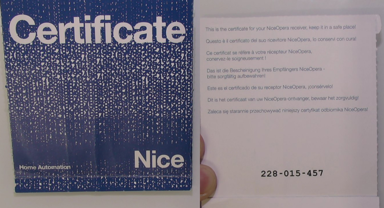 Jak działa system NICE OPERA? Potrzebne materiały wyjaśniające.