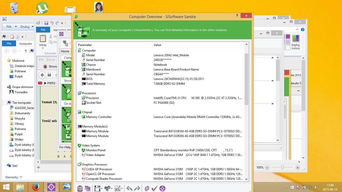 Karta sieciowa Realtek PCIe FE Family Controller 100Mbps maly transfer