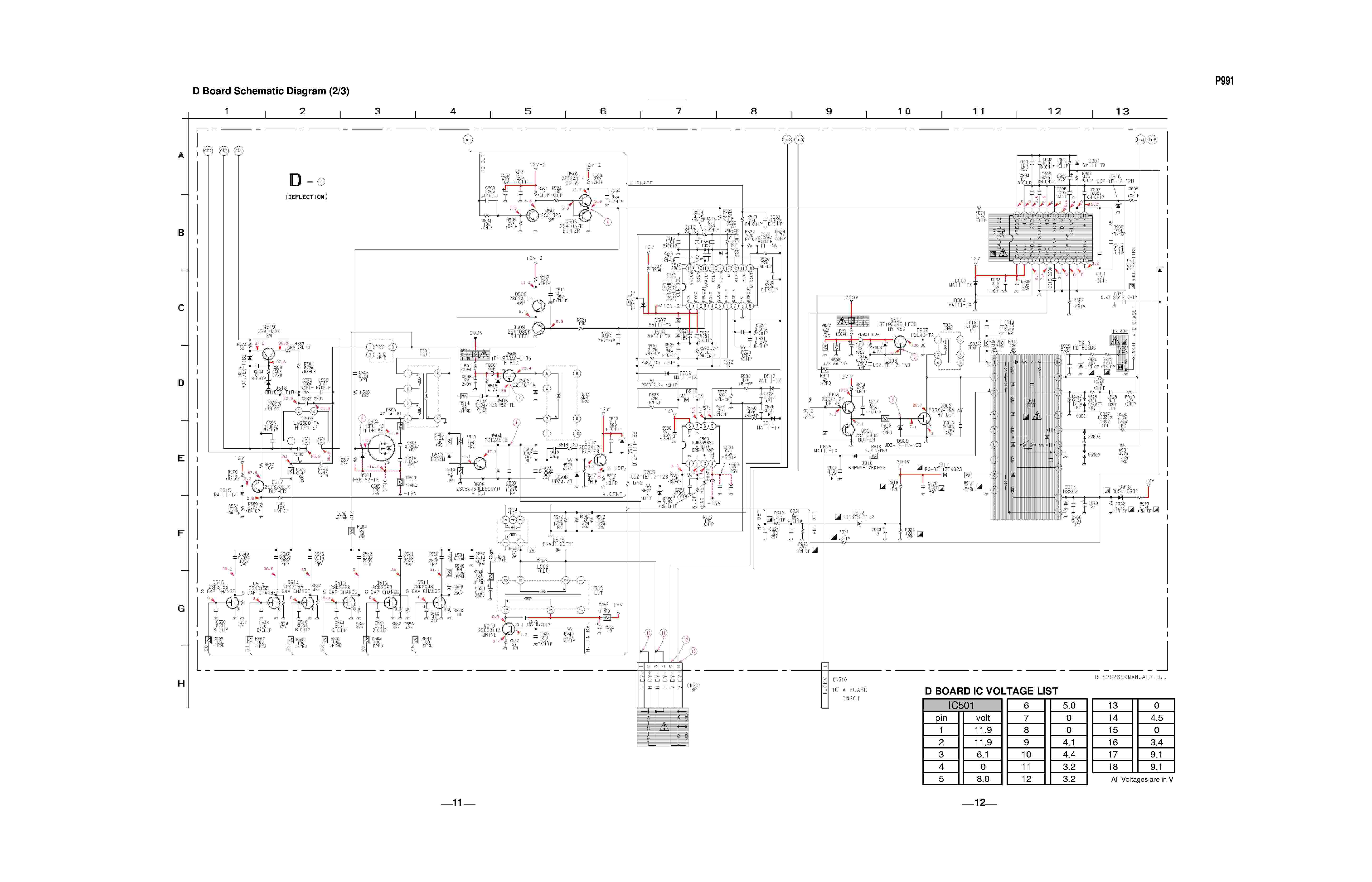 DELL SyncUltra P991 - migający obraz i trzaski z transformatora T602