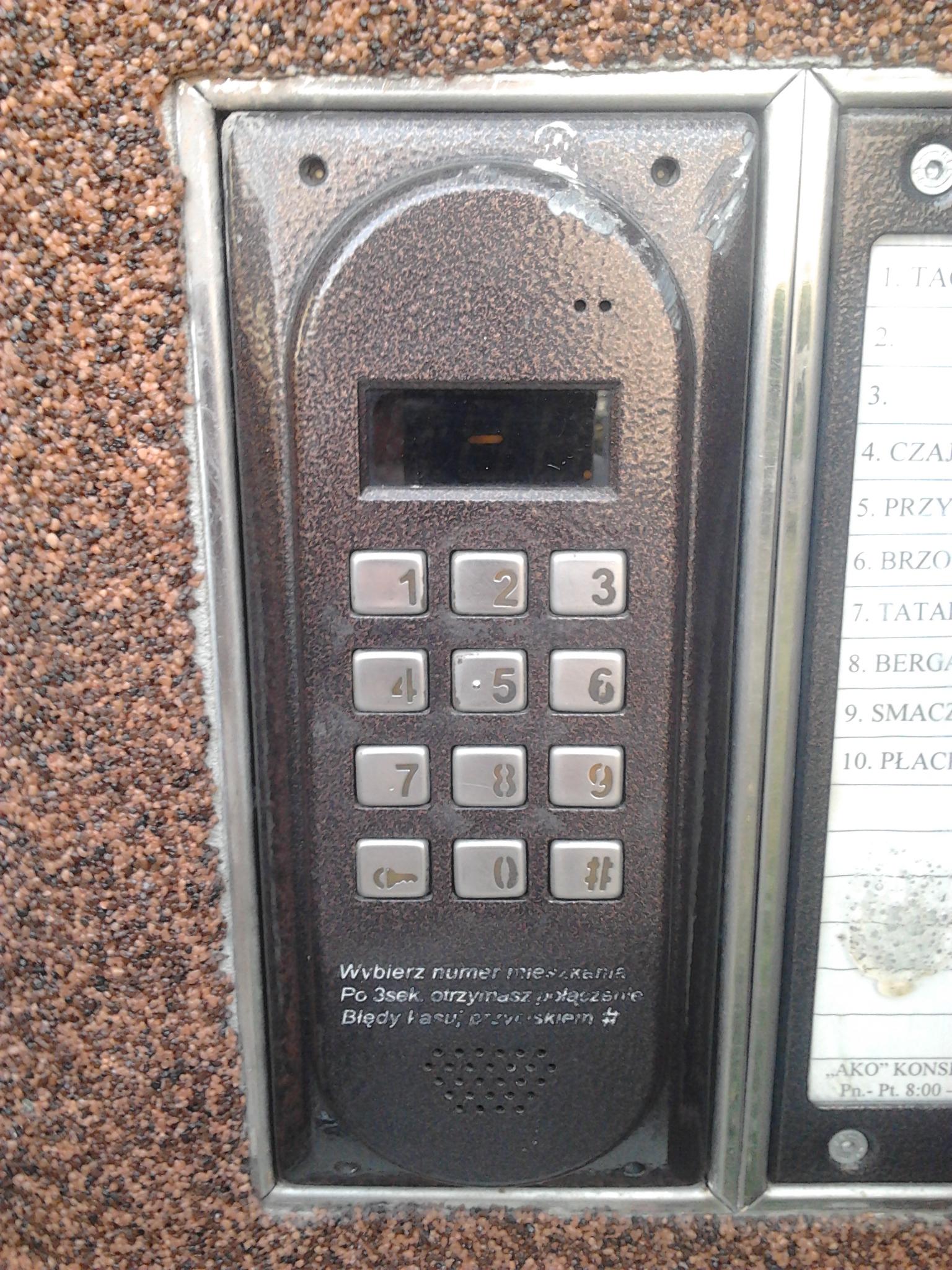 PROEL PC255 - jak wydłużyć czas dzwonienia w domofonie?