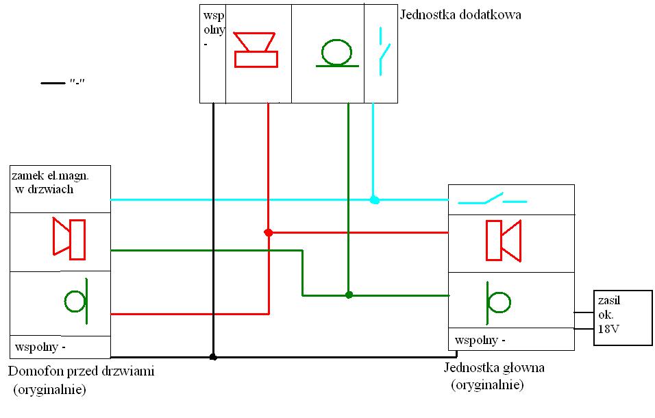 Jak podłączyć mikrofon i głośnik do videodomofonu bez oryginalnej ...