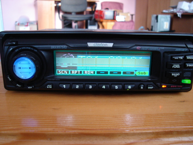 Clarion DRX 9575 Rz -Poziome kreski na wyświetlaczu!