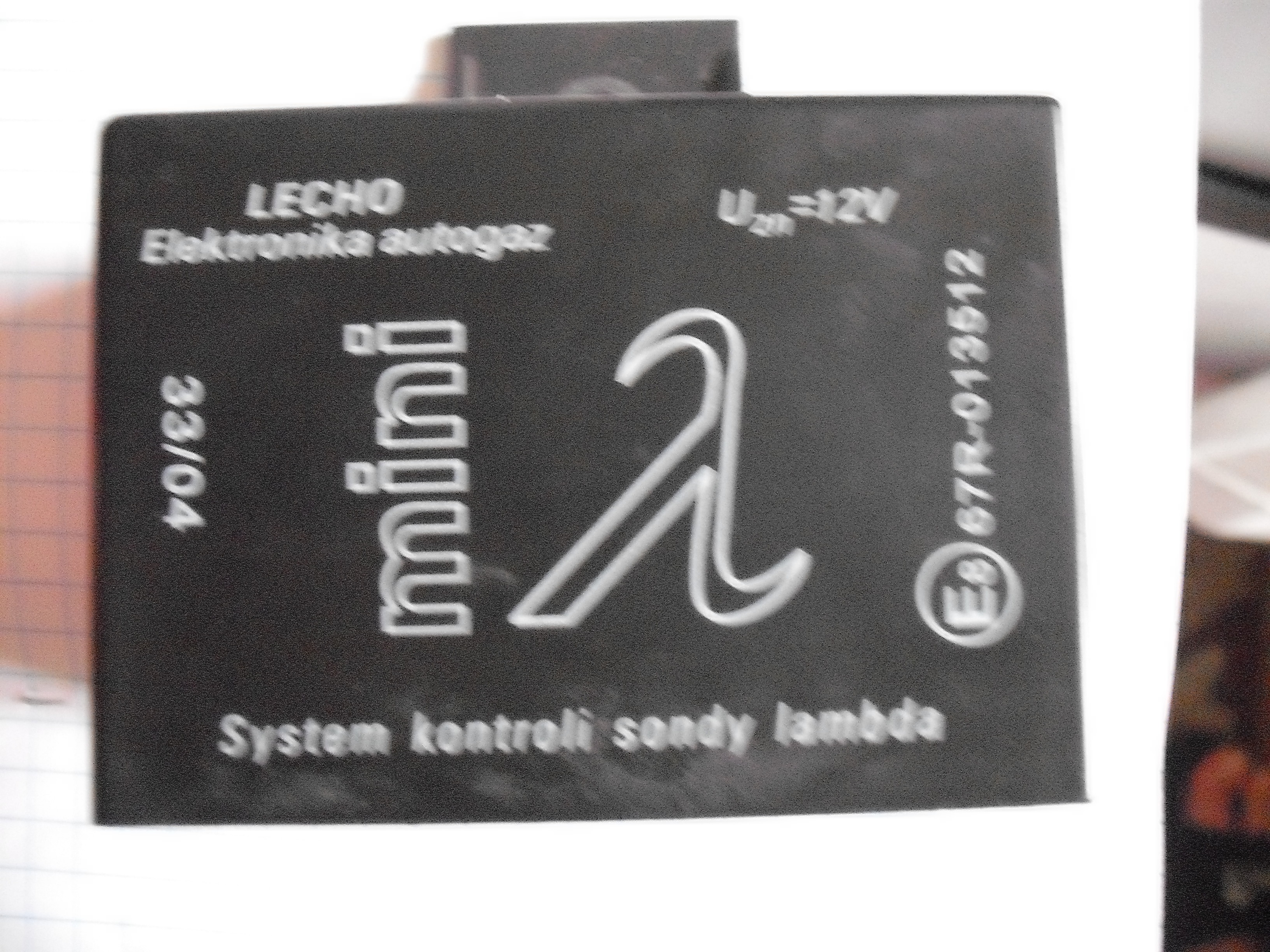 Lecho mini Lambda - Jak zidentyfikować układ scalony sterownika gazu?