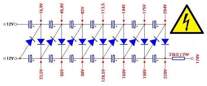 Schemat generatora wysokiego napięcia - jak dobrać elementy do budowy ...