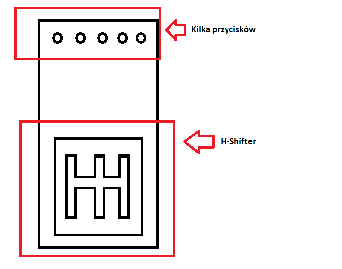 H-Shifter do PC. Jak go zbudować od zera (bez przerabiania joysticka)