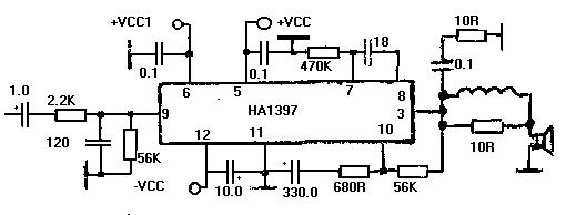 Układ scalony HA 1397 ( HA 1370)- poszukuję aplikacji.