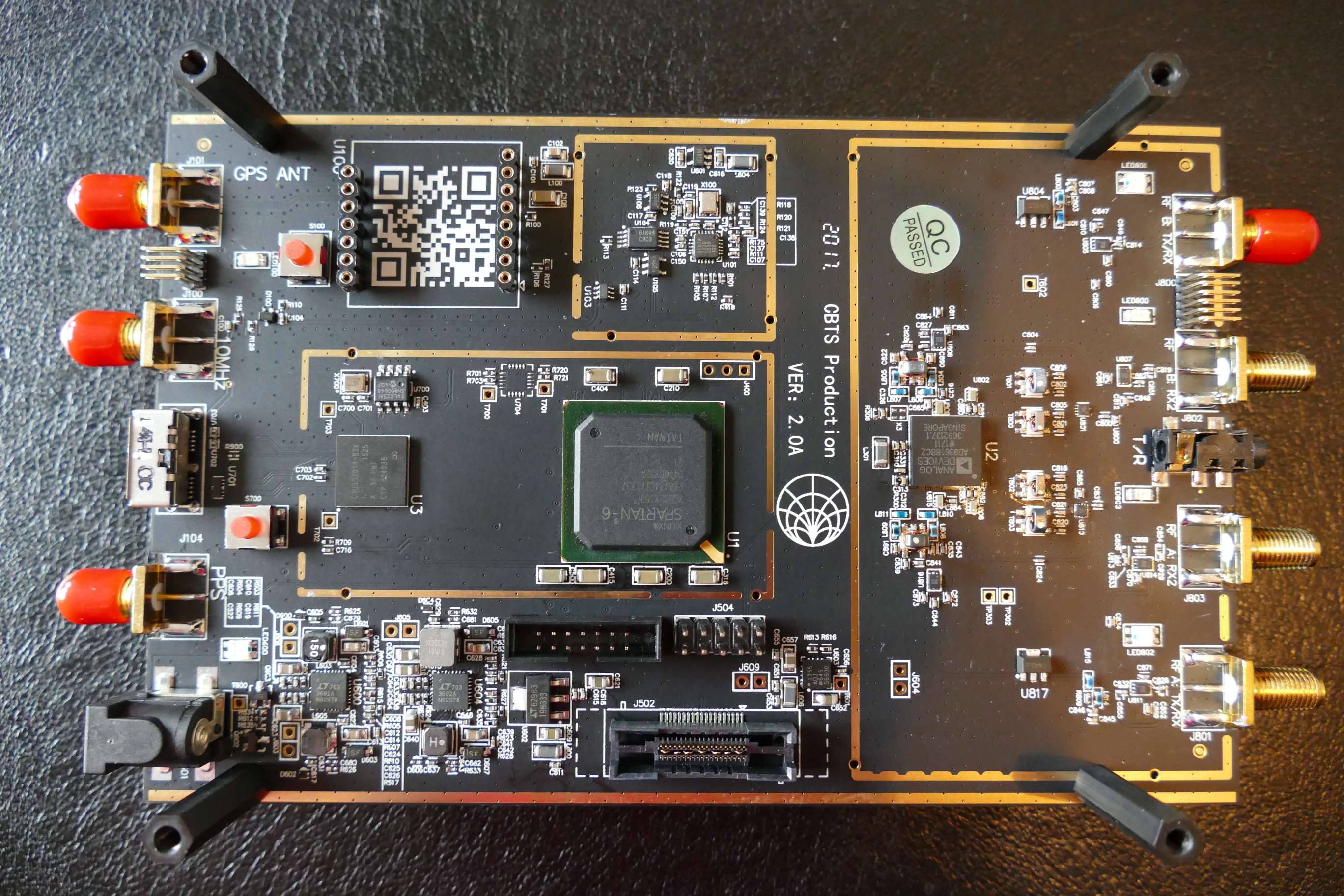 Płyta główna SDR z FPGA (B210) - W powietrze wyleciała sekcja zasilania ...