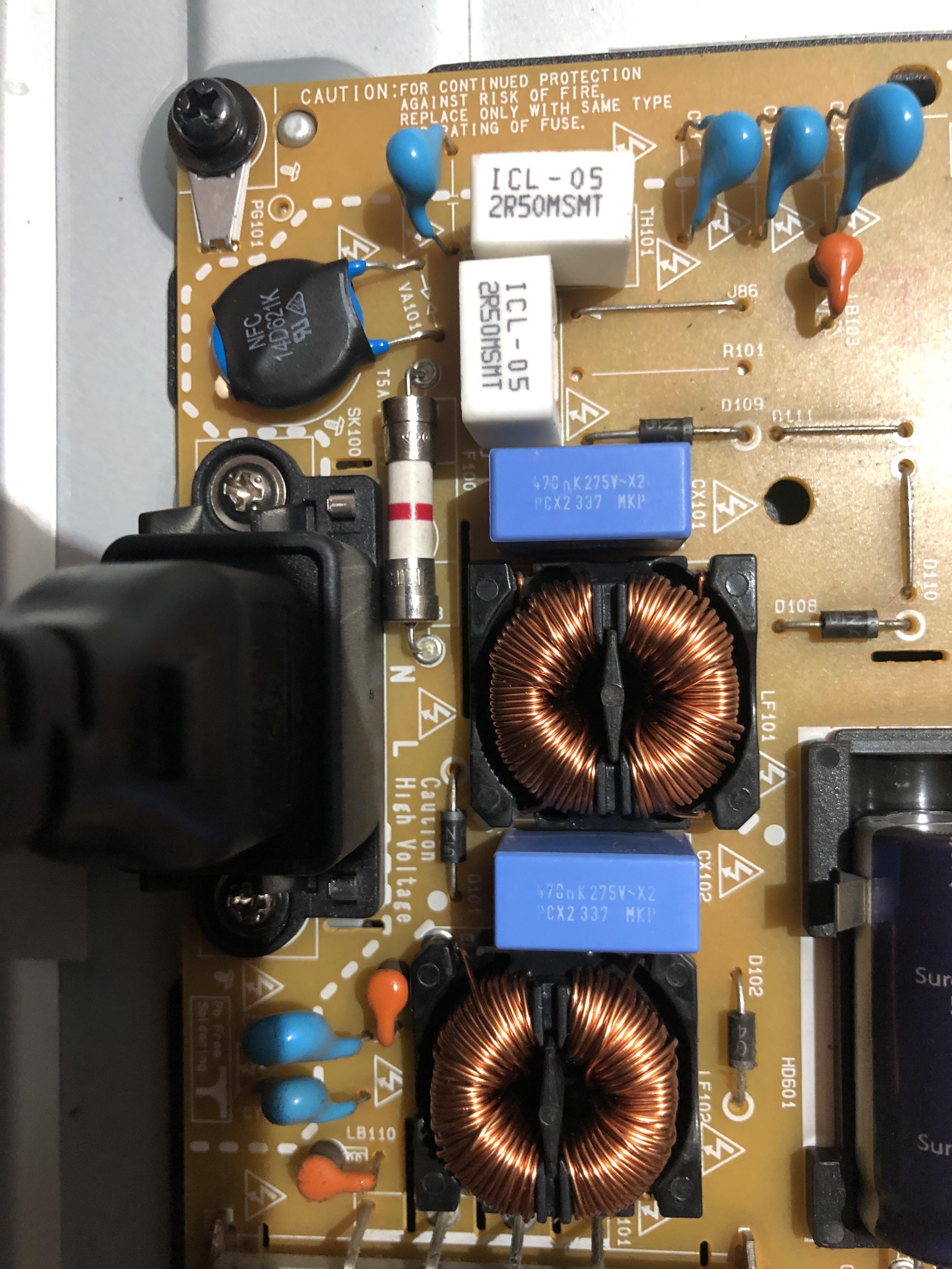 LG 50LB650V-ZN - Migający ekran, działający pilot, czerwona dioda