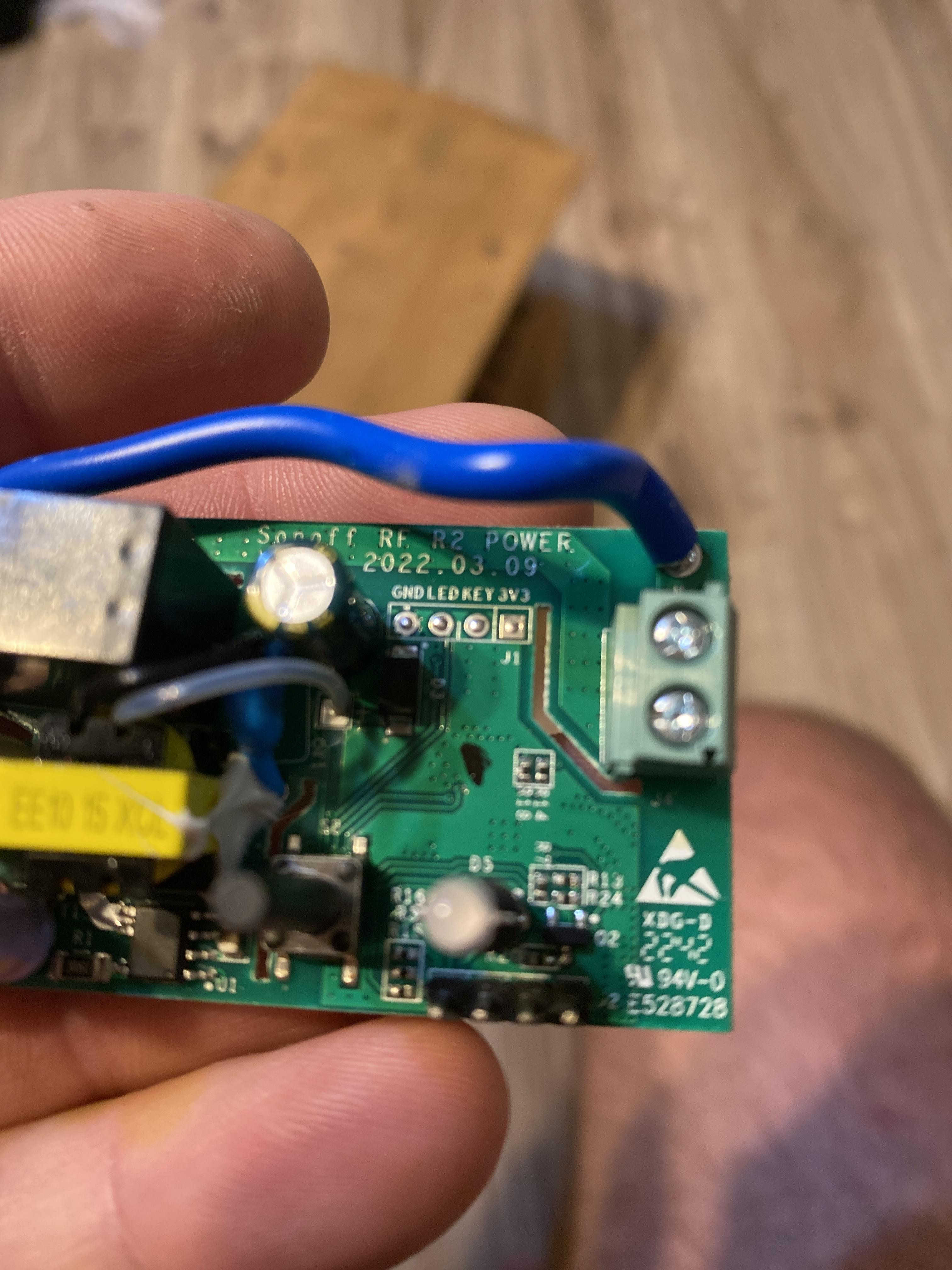 Sonoff Basic R2 - Podłączenie kontaktronu do Supli po przeróbce na bez ...