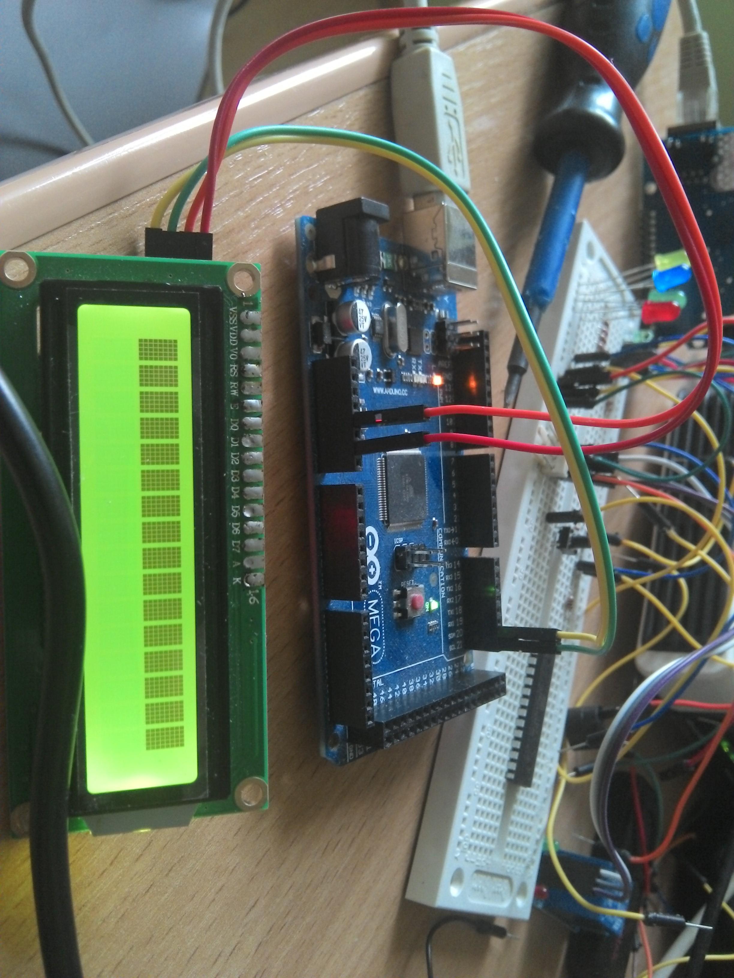 Jak podłączyć LCD PCF8574T do Arduino Mega2560 R3 z ATmega328P?