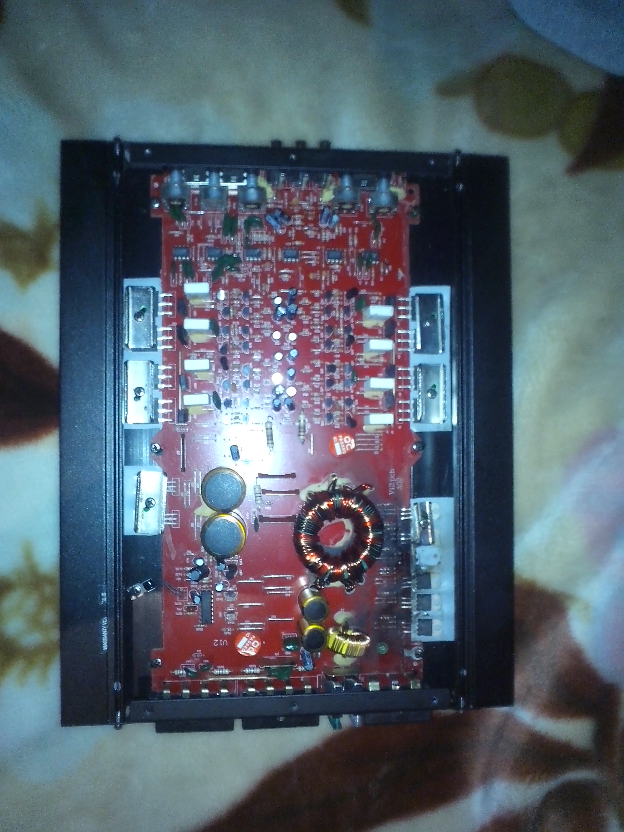 Wzmacniacz Renegade REN 1100 S spalony tranzystor - elektroda.pl