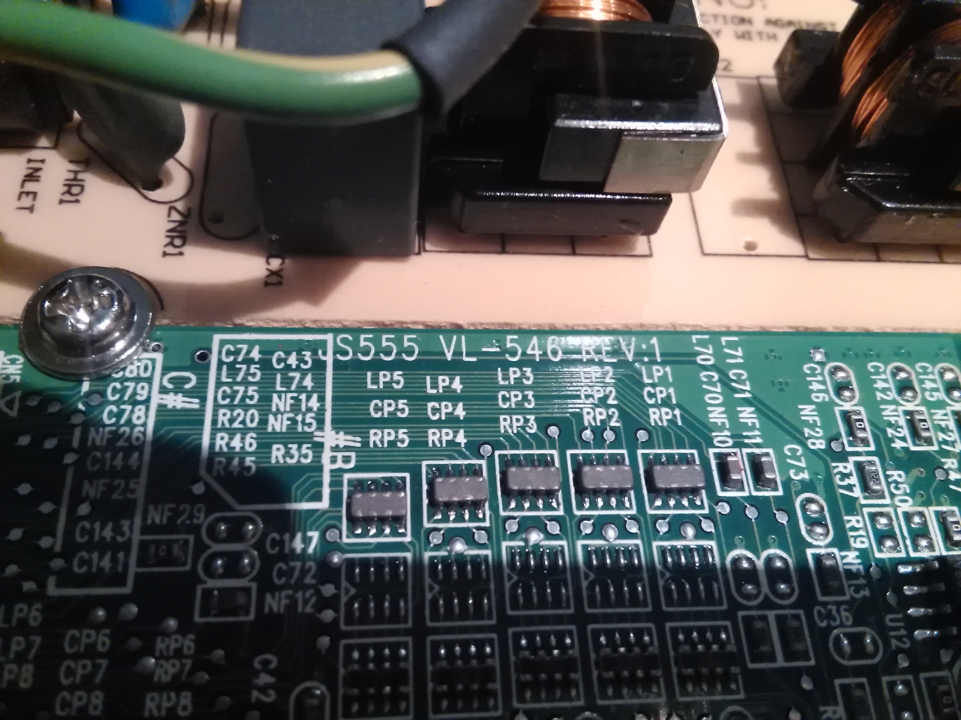 Acer AL511 - Jak rozpoznać piny RGB przy obciętym kablu?