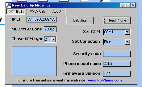 Jak odblokować zapomniany kod zabezpieczający w Nokia 3510i?
