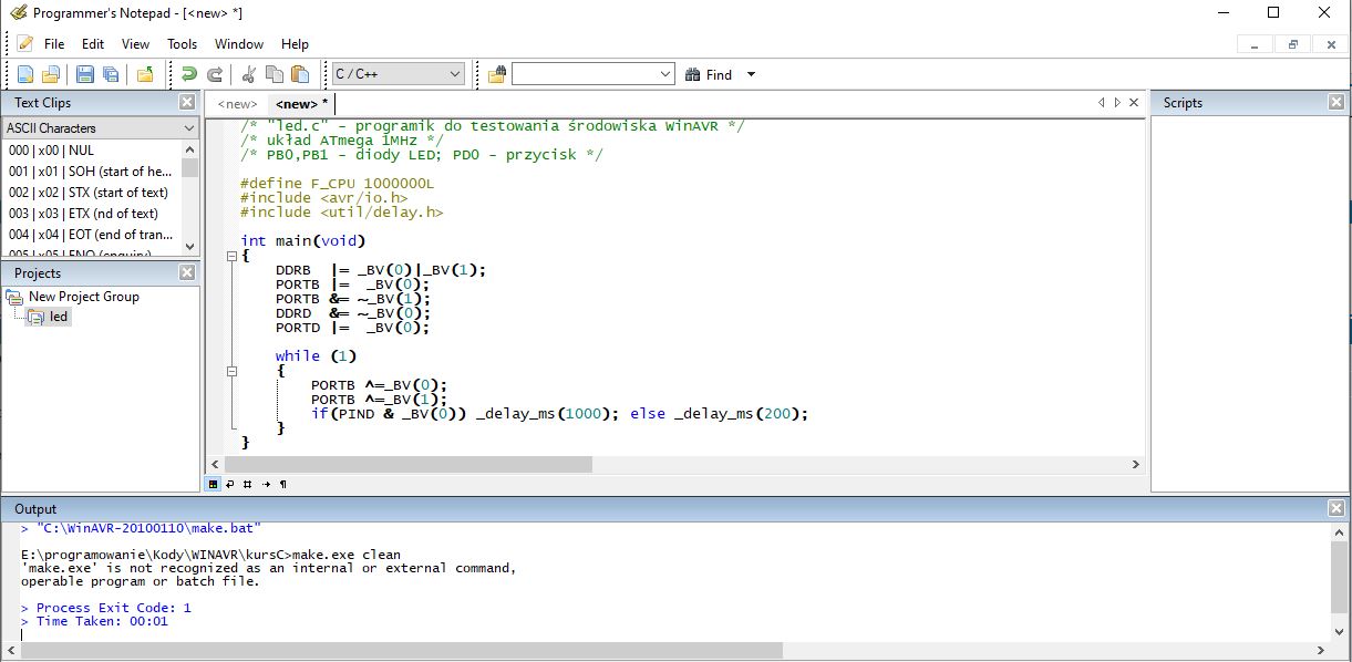 Błędy przy kompilacji prostego programu z Vusb - elektroda.pl