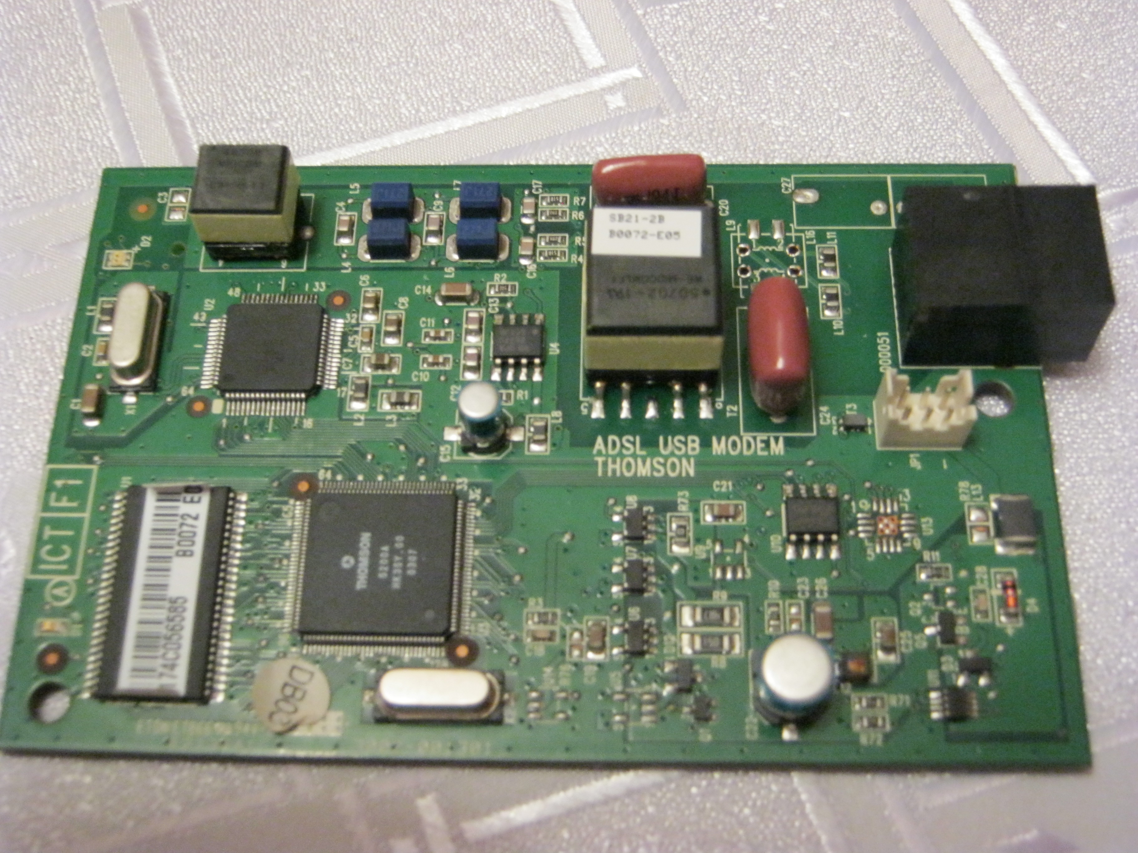 Modem Thomson Speedtouch 330 - Jak zdiagnozować usterkę układu SMD?