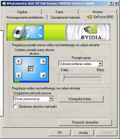 TV OUT i WinFast A360 - jak zrobić, by obraz był na obydwu ekranach?