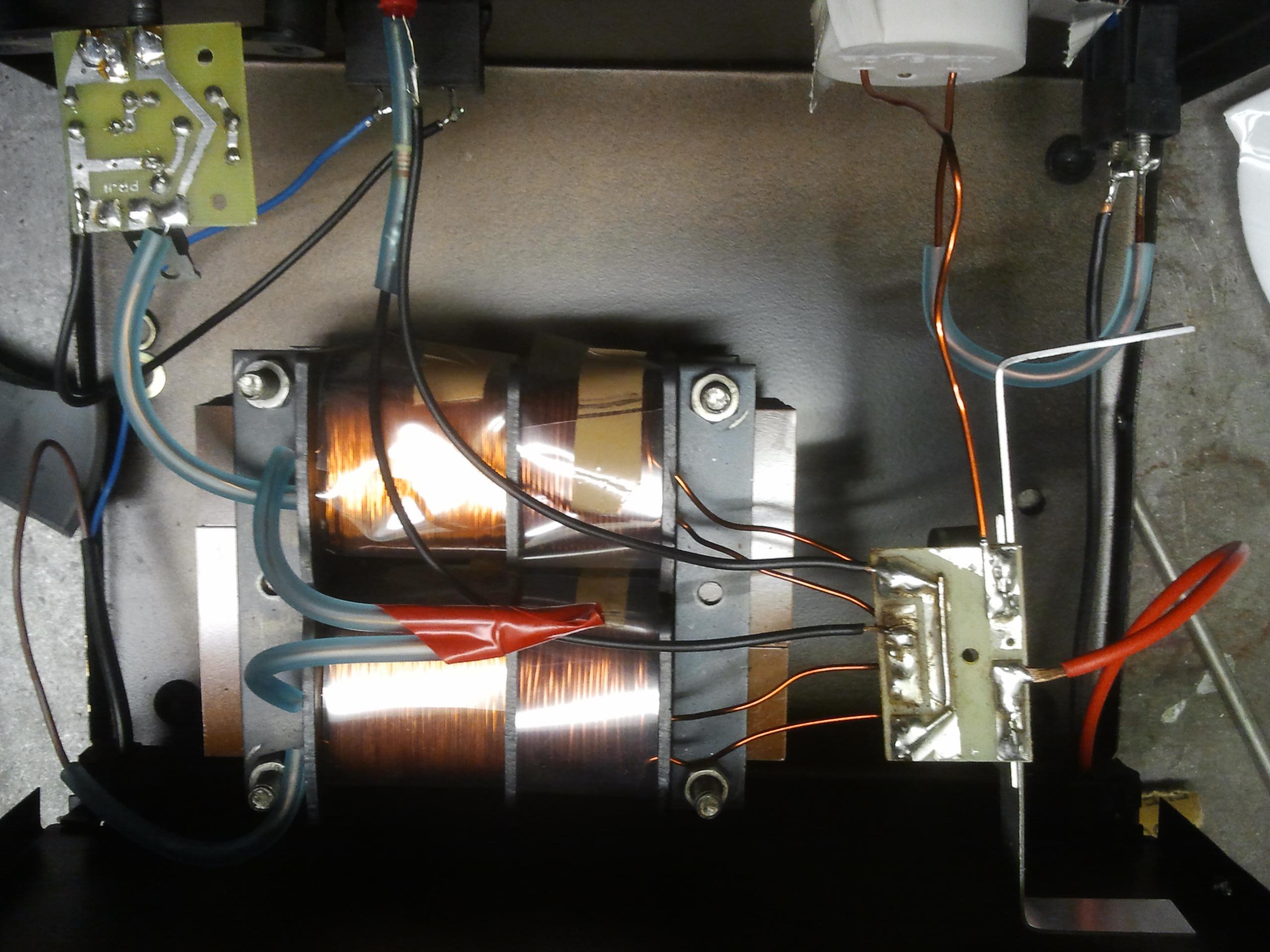 Romstan BP 12V/15A - identyfikacja transformatora i opis podzespołów na ...