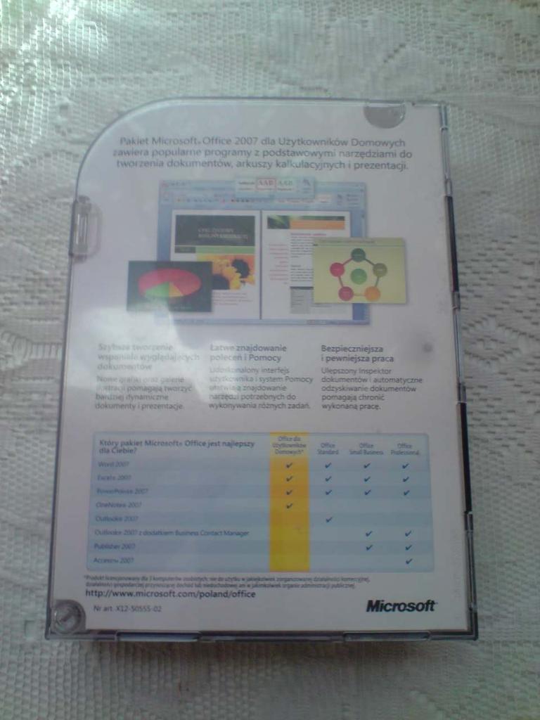 [Sprzedam] Microsoft Office 2007 BOX LICENCJA NA 3 STANOWISKA
