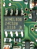 Jak poprawnie wlutować układ ATWEL320 24c64n w Siemens C100?