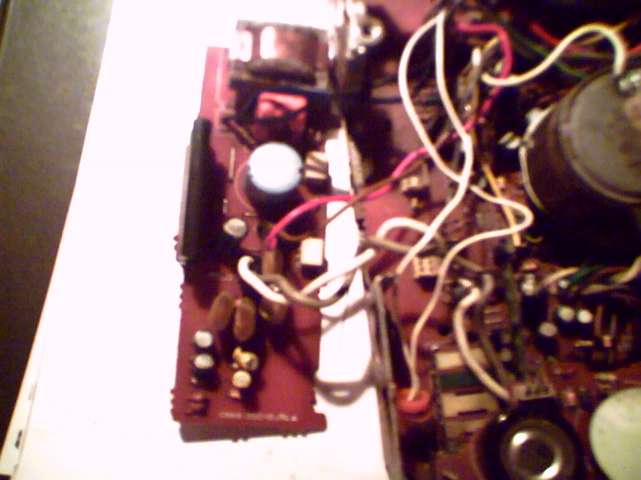 Wykorzystanie końcówki mocy na TA8205AH jak podlaczyc kabelk