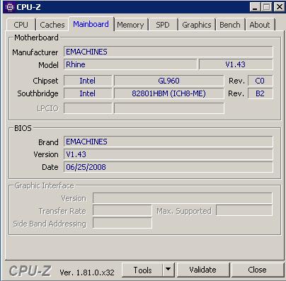 Emachines E510 - Maksymalna rozbudowa: procesor, RAM, dysk twardy