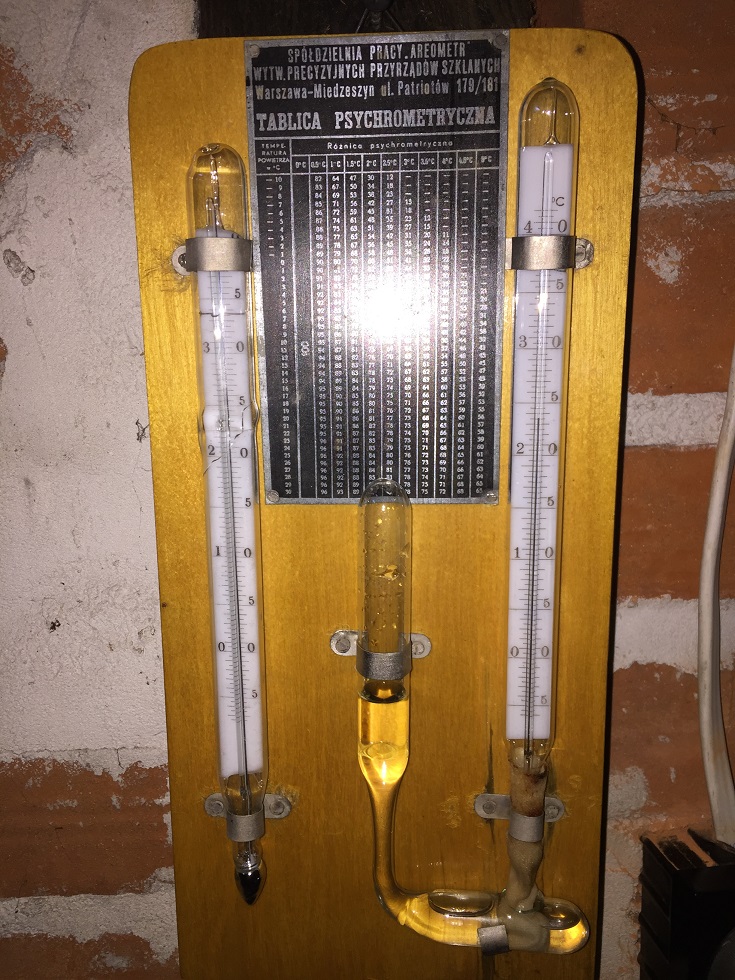 O higrometrze, psychrometrze i zimnym lusterku - elektroda.pl