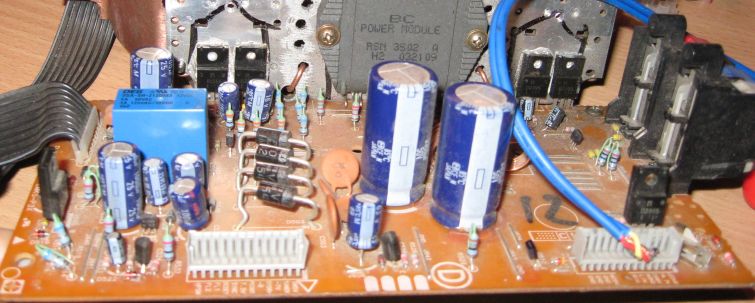 Jak zasilić końcówkę mocy RSN3502 z wieży Panasonic SA-AK25?