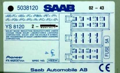 Czy można podłączyć zmieniarkę SONY CDX 605 do radia SAAB PU-9715A?