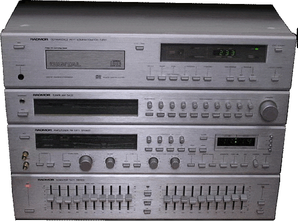 RADMOR amplituner FM 5412 - co "może"jego końcówka