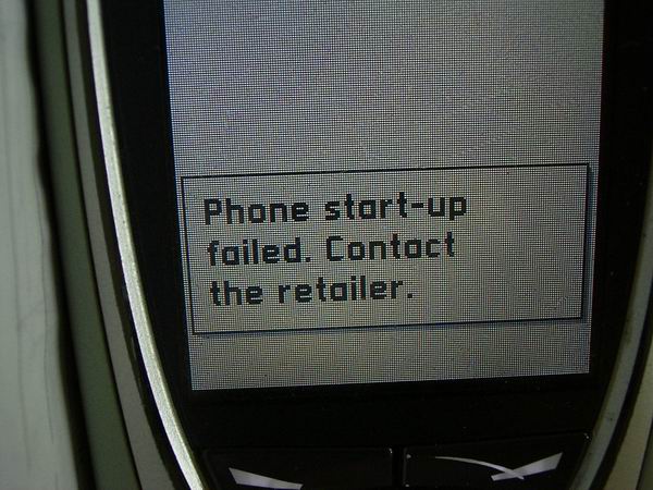 Nokia N7650 - Błąd systemu po wpisaniu błędnego kodu, jak naprawić?