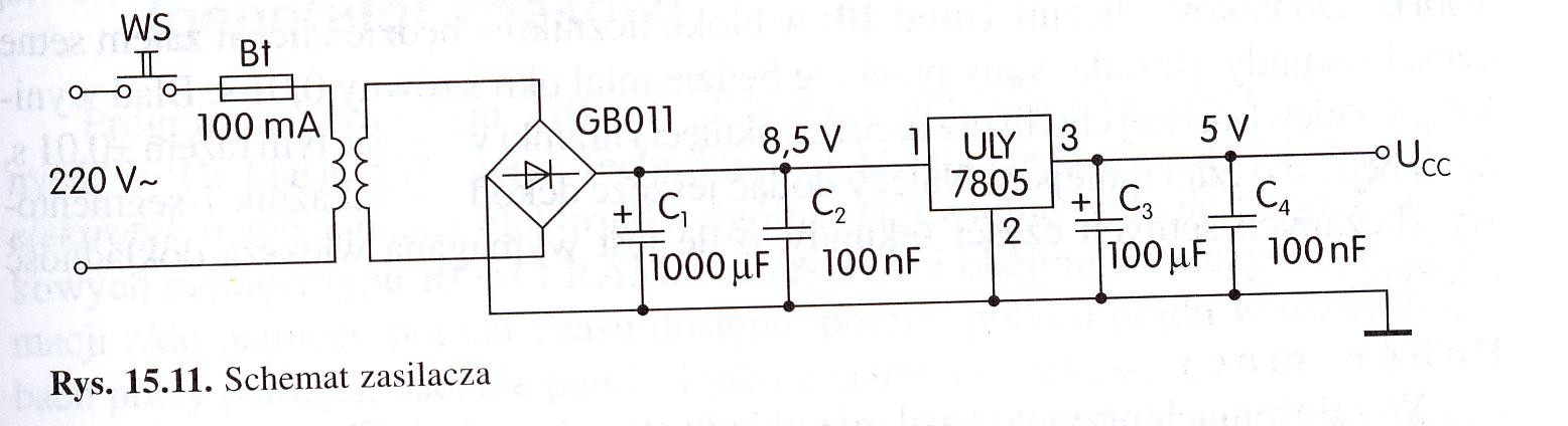 Czy LM309 i mostek W06F nadają się do zasilacza 5V stabilizowanego?