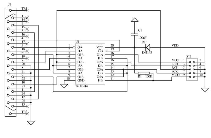 STK 200 / STK 300 jak tym programowac ATAMEL'a 8????