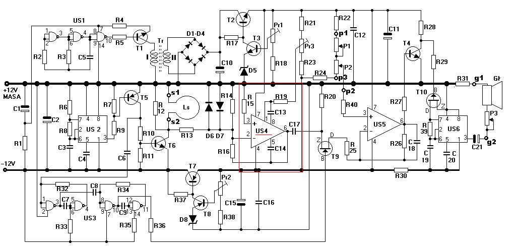 Zamiana LM709 na MAA501 w wykrywaczu metali PI - wpływ na resztę układu?